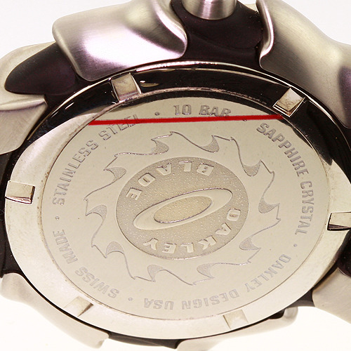 Oakley BLADE II 10-188 Sunburst Red Unobtainium Strap Edition ...