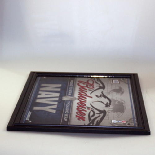 Budweiser Navy Bar Mirror Beer Sign USO | Outofpawn.com