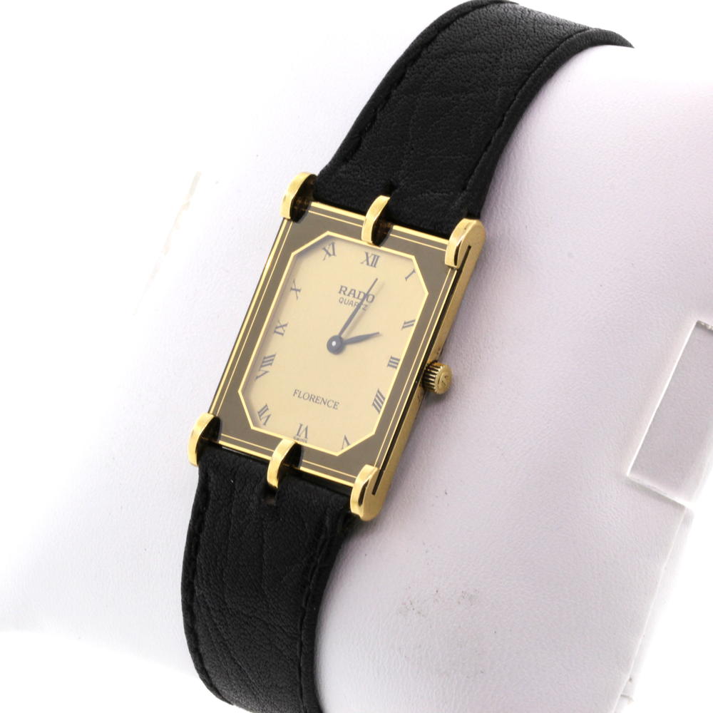RARE AUTHENTIC VINTAGE RADO QUARTZ FLORENCE 153.3367.2 MEN WATCH ...