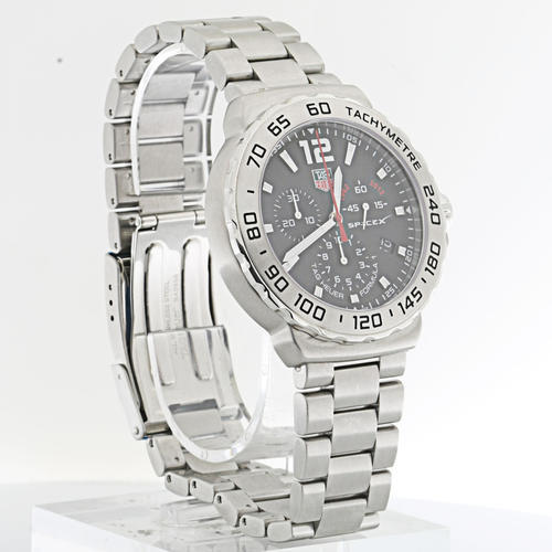Authentic Tag Heuer SpaceX Chronograph F1 Stainless Steel Limited ...