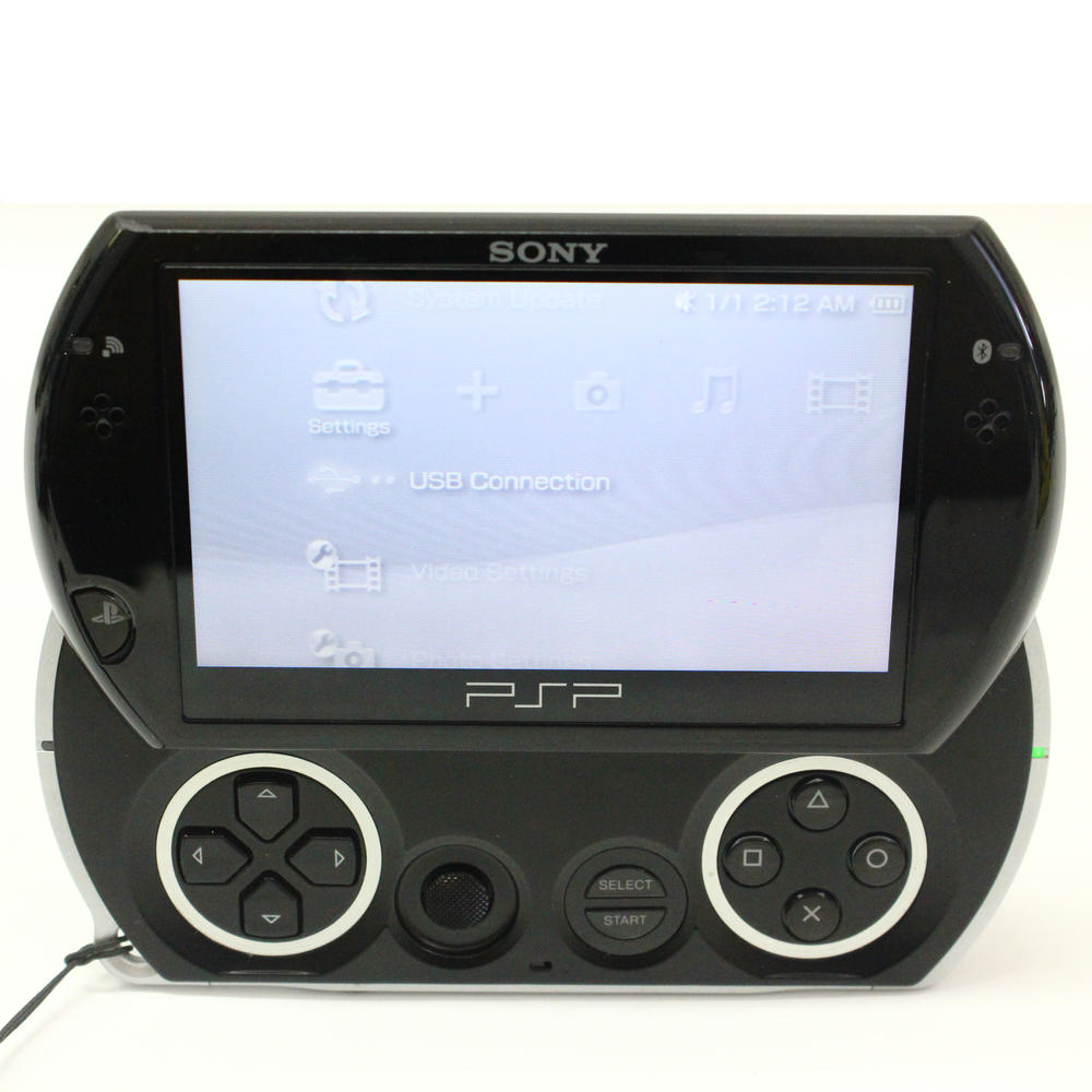 Sony PSP GO Handheld Black 16GB Video Game Console PSP-N1001 Original ...