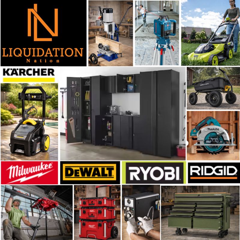 Liquidation Nation Weekly Online Retail Return Auction Located in ...