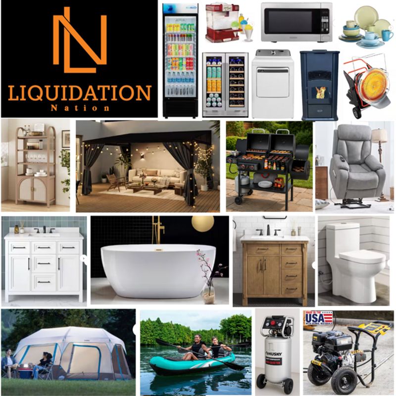 Liquidation Nation Weekly Online Inventory Reduction Auction Located In ...