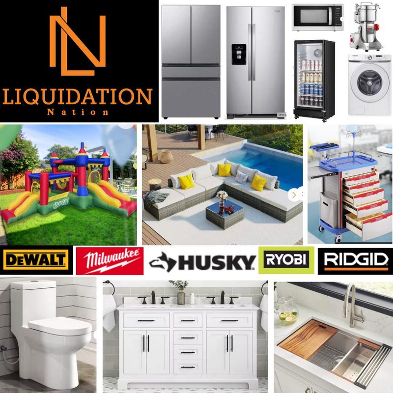 Liquidation Nation Weekly Online Inventory Reduction Auction Located In ...