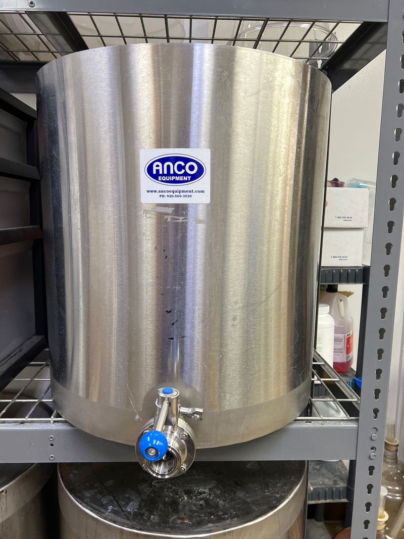 Stainless Steel Fermentation Tank Auction Warrenton, Va