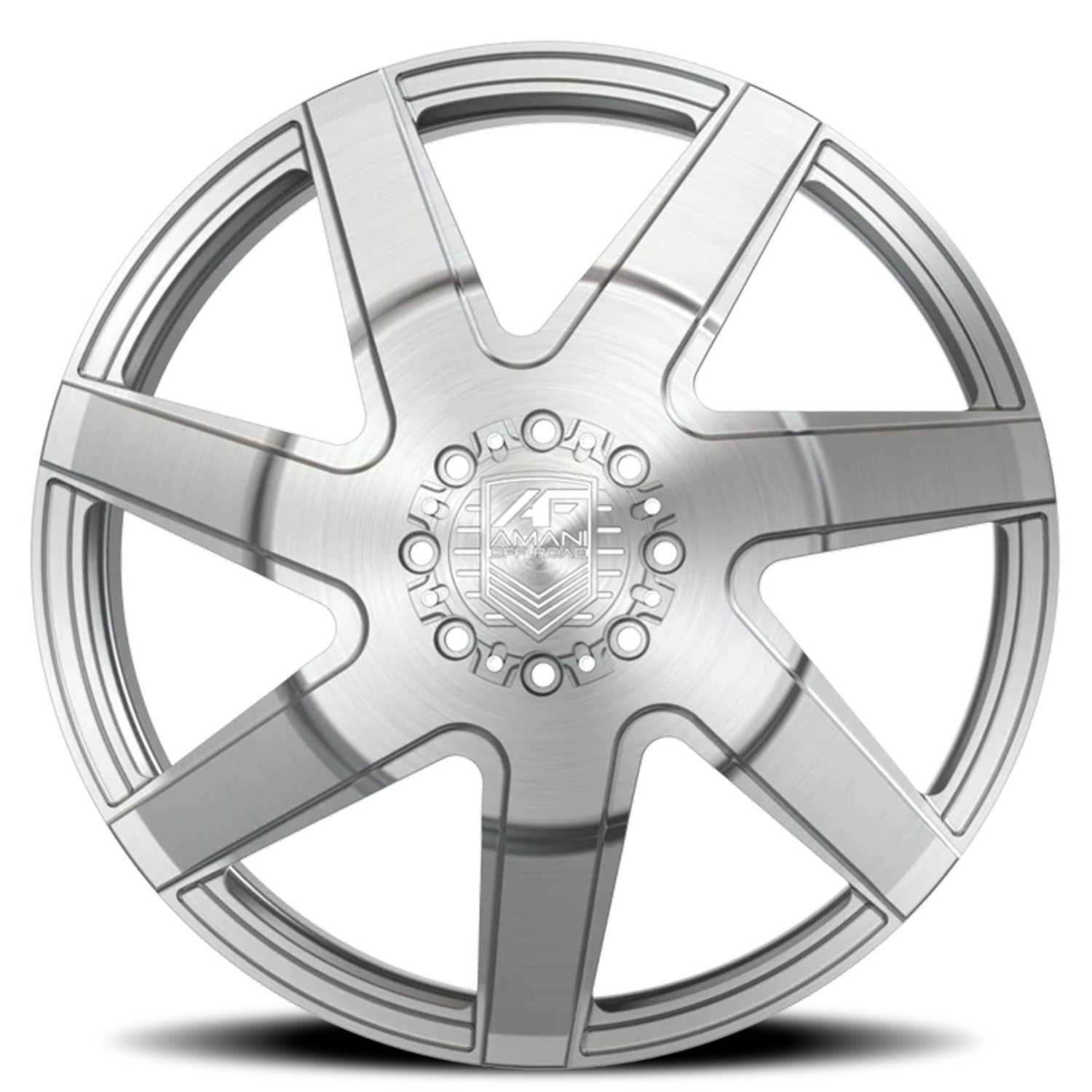 Amani Forged Devine Dually B Rims And Wheels Brushed Silver 8 25×24