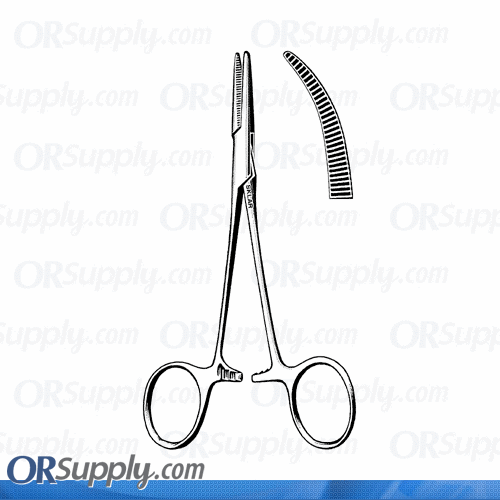 Surgical Instruments | Sklar Jones Forceps 5 1/2" Curved