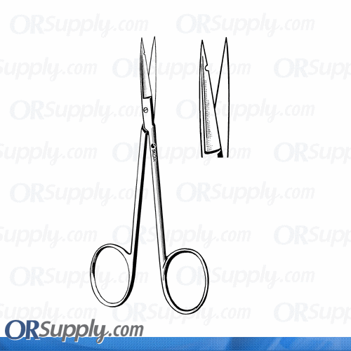 Sklarlite Extra Delicate Precision Scissors 3 1/2" Curved