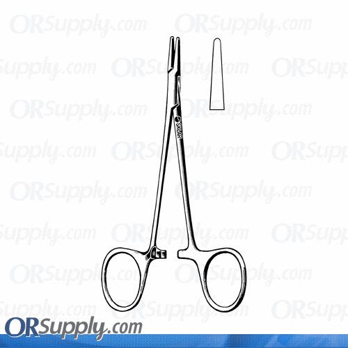 Sklarlite Extra Delicate Webster Needle Holder 5 1/4" Smooth