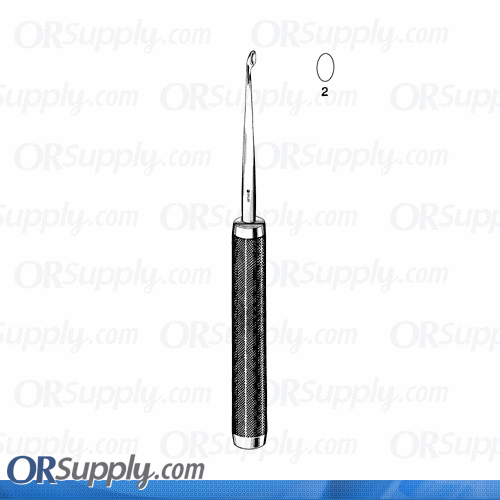 Surgical Instruments | Sklar Cobb Bone Curette 11" Angled Hollow ...