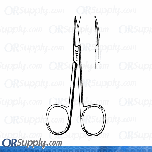 Sklar Tissue Scissors 4 3/4" Curved Heavy