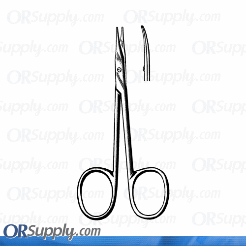 Sklar Surgi-OR Stevens Dissecting Scissors 4 1/8" Curved Blun