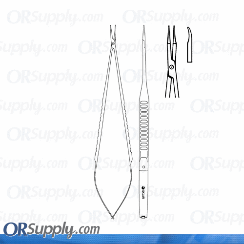Surgical Instruments | Sklar Micro Needle Holder 6 1/4" Slightly Curved ...