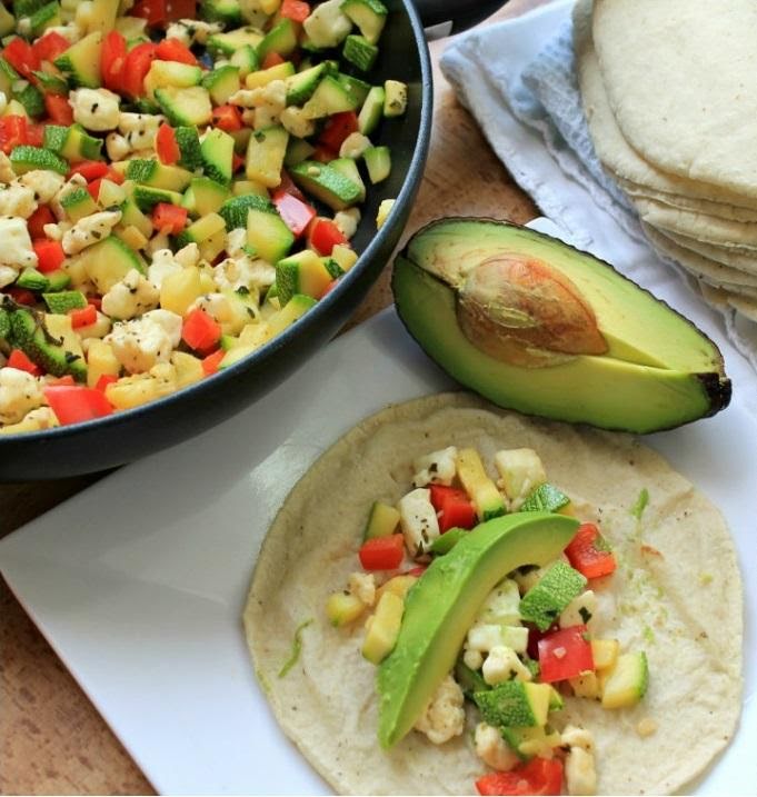 Tacos de collage de 139 Kcal - Receta fácil en la app Avena