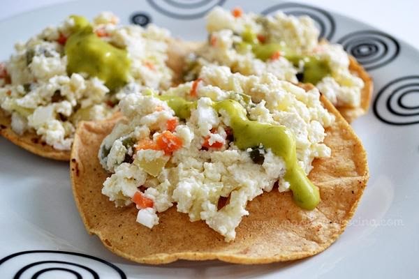 Requesón con verdura de 141 Kcal - Receta fácil en la app Avena