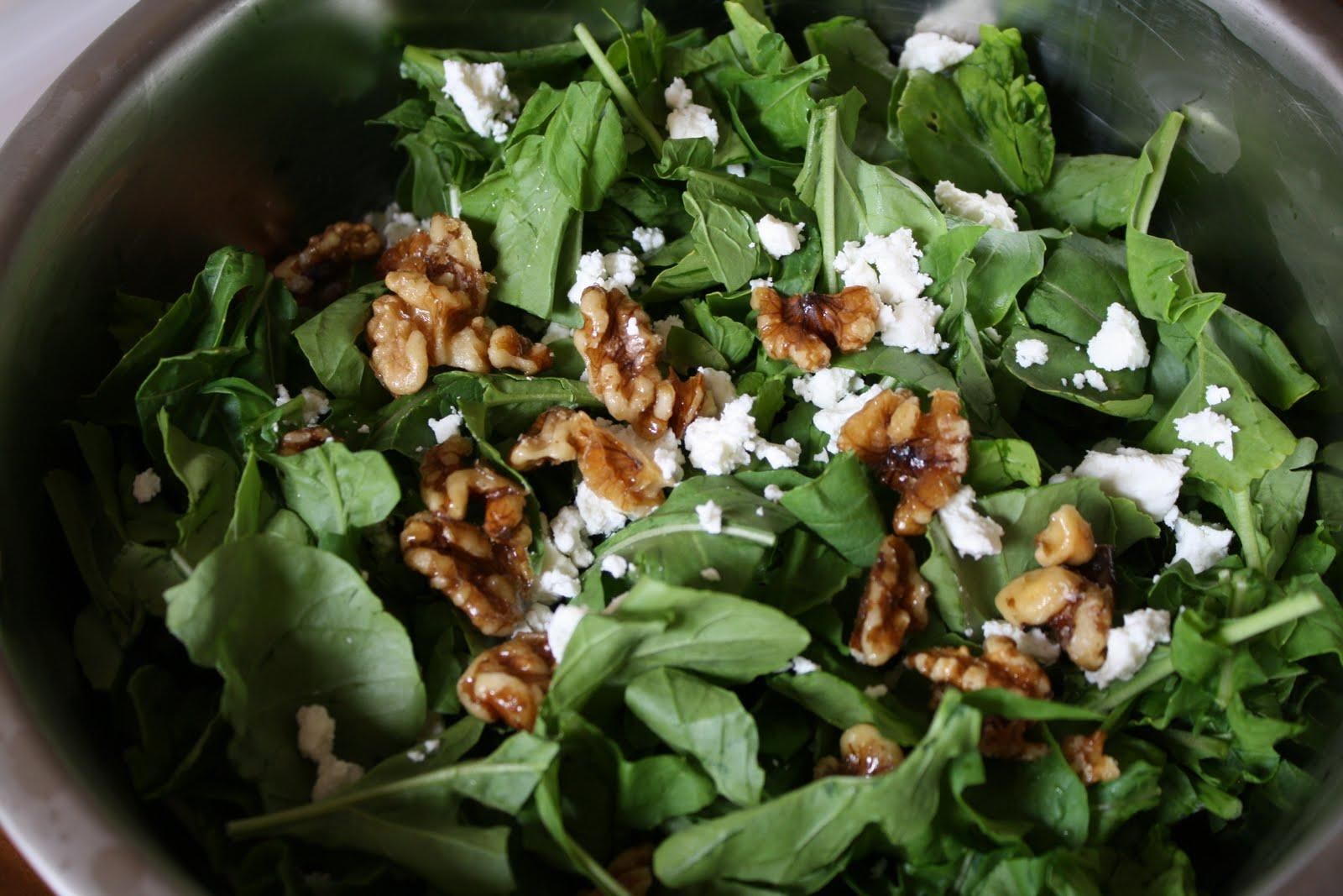 Espinaca de nuez y queso de cabra de 198.2 Kcal - Receta fácil en la ...