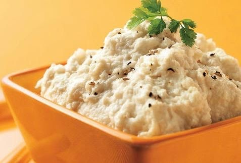 Pure de coliflor y huevo cocido de 91 Kcal - Receta fácil en la app Avena