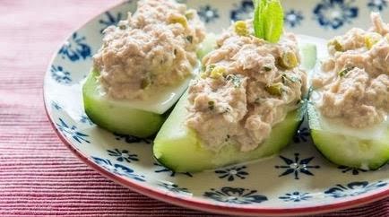 Barquitos de atún de 55 Kcal - Receta fácil en la app Avena
