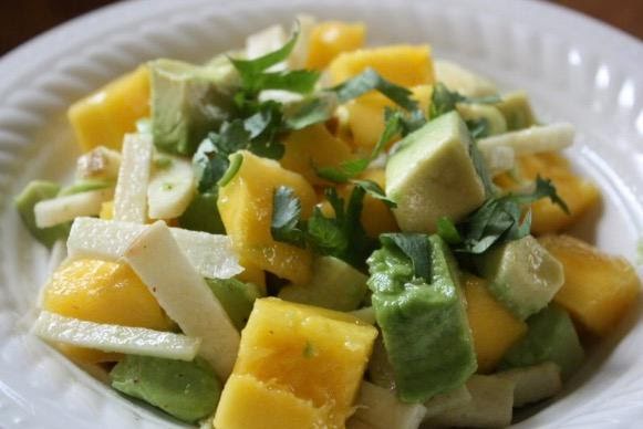 Ensalada tropical de 117 Kcal - Receta fácil en la app Avena