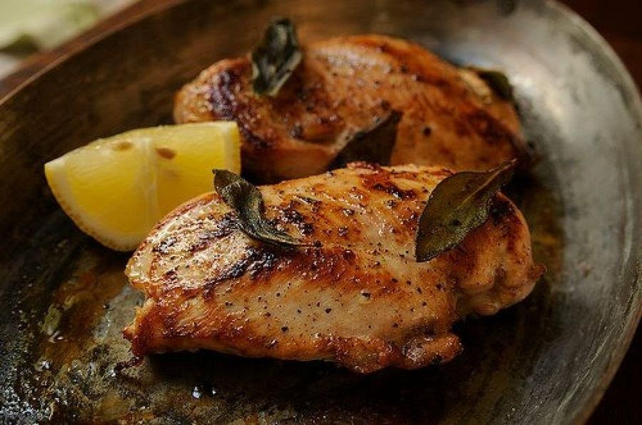 Pollo a la pimienta de 169.2 Kcal - Receta fácil en la app Avena