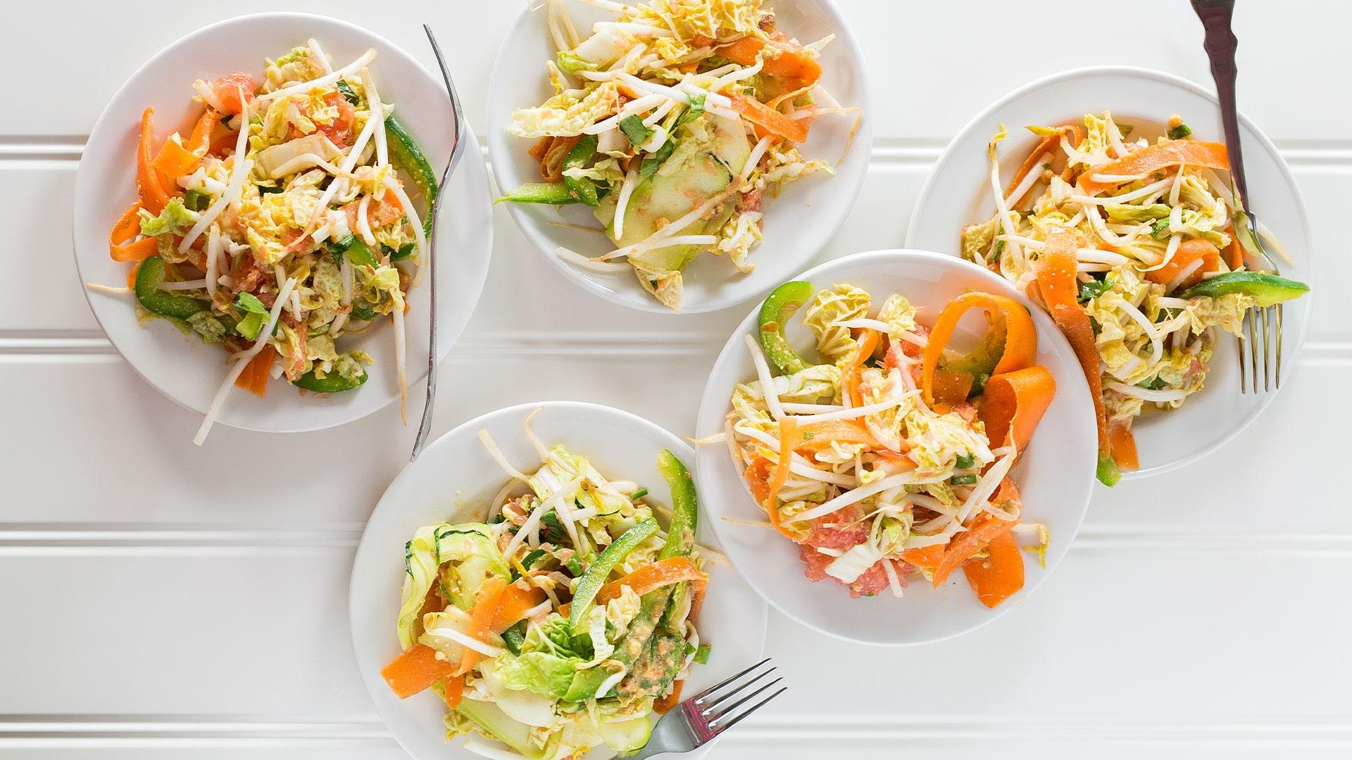 Ensalada cítrica de 134 Kcal - Receta fácil en la app Avena