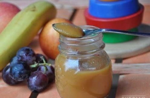 Grape puree de 61 Kcal - Receta fácil en la app Avena
