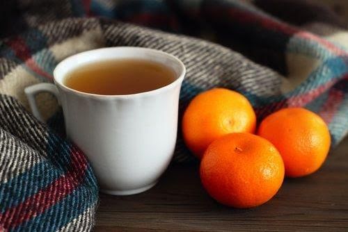Mandarin peel tea de 68 Kcal - Receta fácil en la app Avena