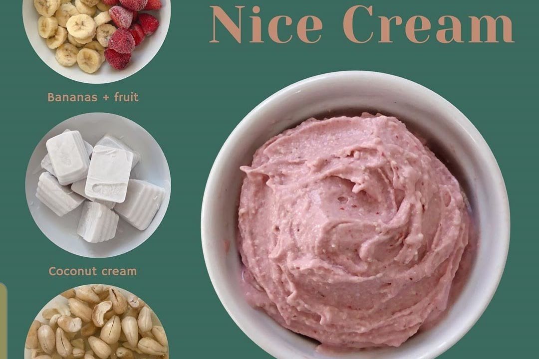 Papilla de fresa, pera y canela por Avena Salud - Receta fácil en la app para nutriólogos Avena