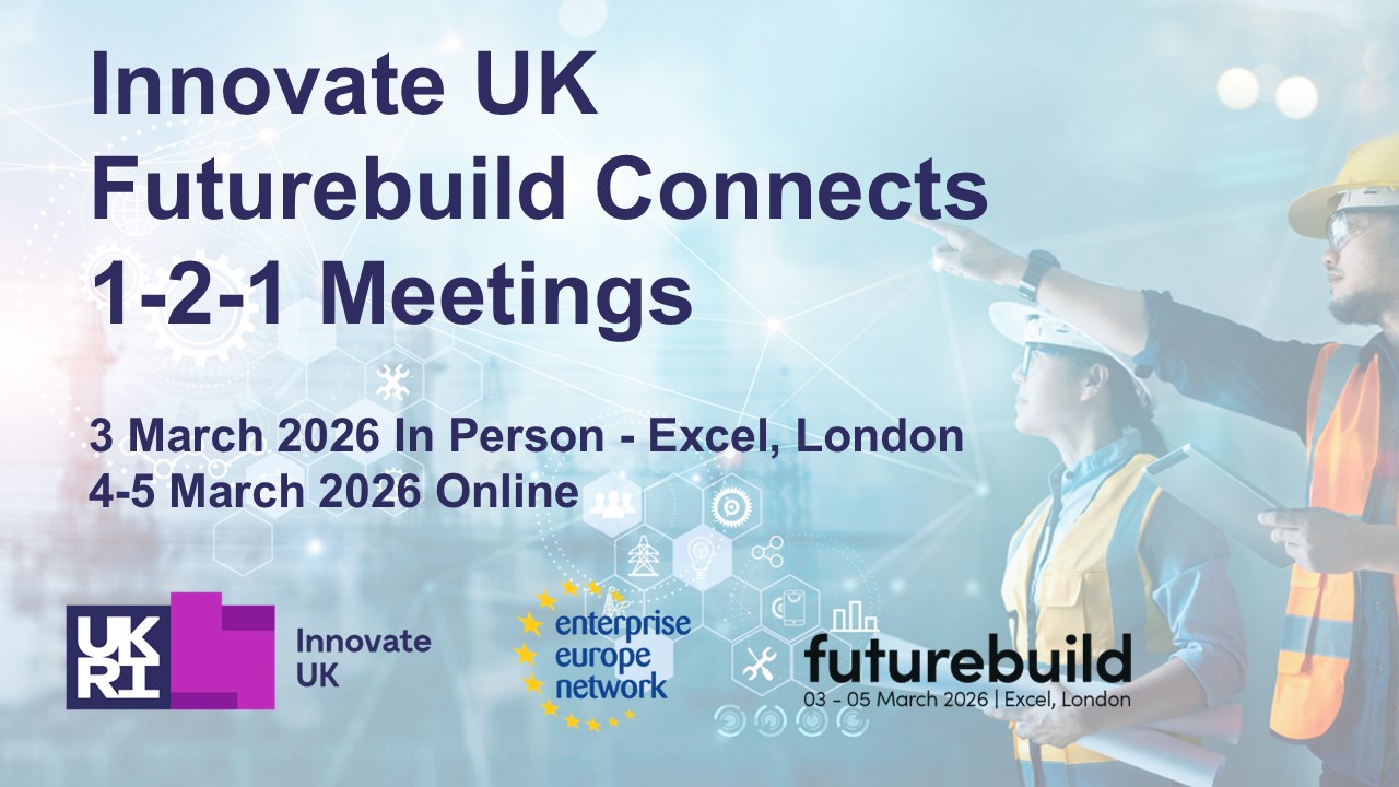 Home | Innovate UK Futurebuild Connects 1-2-1 Meetings