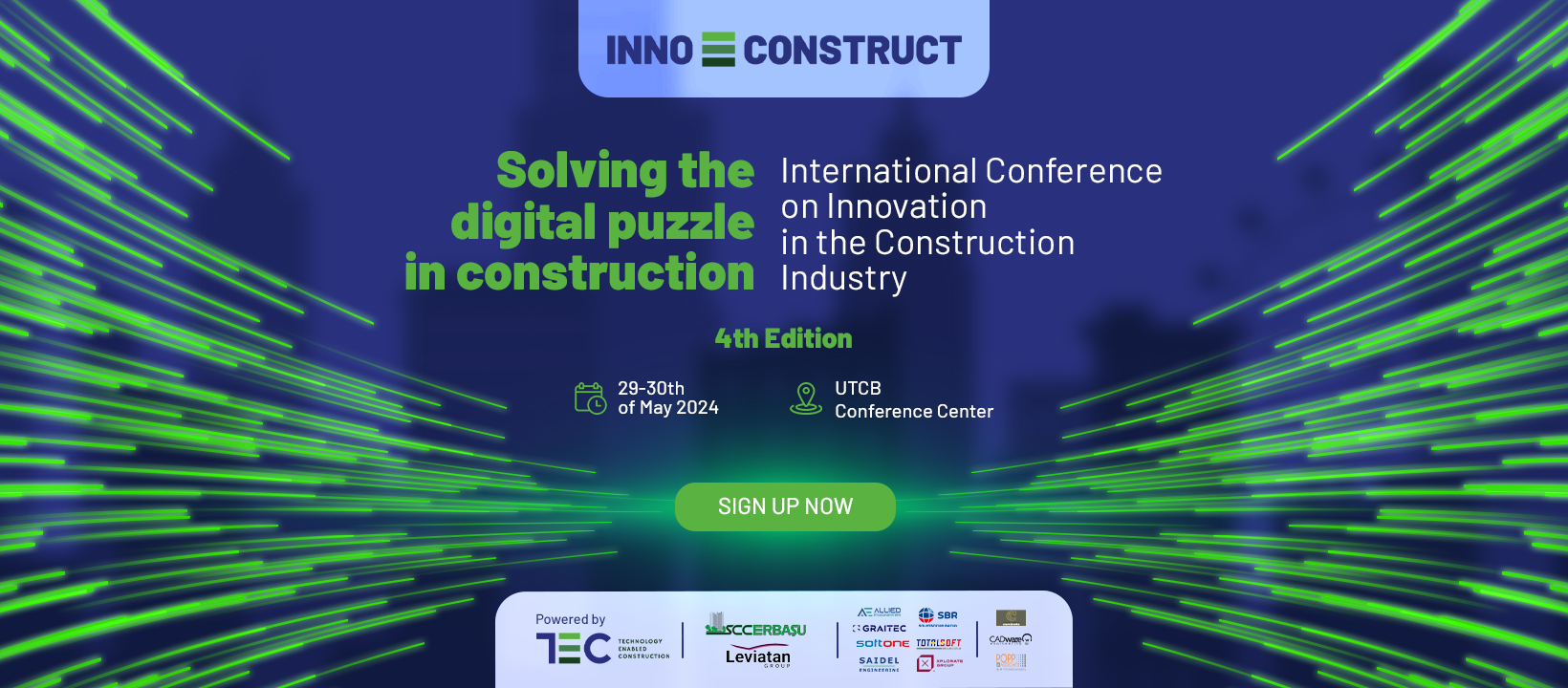 Home | INNOCONSTRUCT 2024 - 4th edition - Solving the digital puzzle in construction