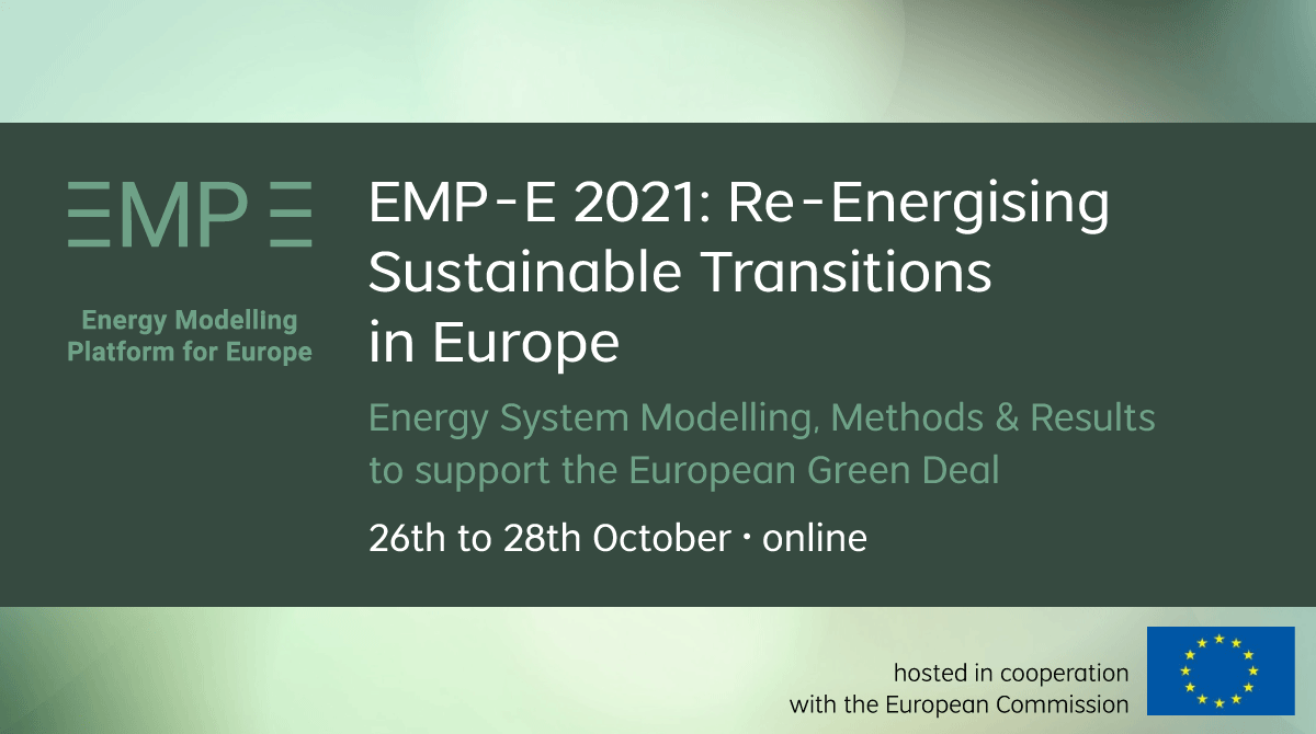 EMP-E 2021: Re-Energising Sustainable Transitions in Europe - b2match