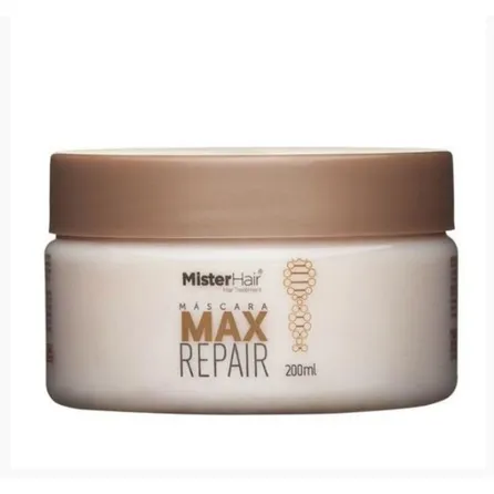 glam | Máscara Reparadora Mister Hair Max Repair 200g