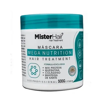 glam | Máscara Capilar Mister Hair Mega Nutrition 500g