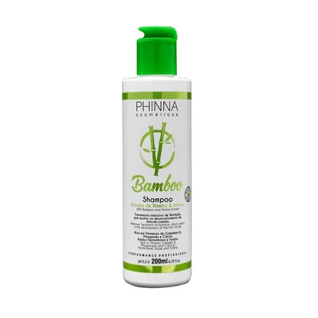 glam | Shampoo Phinna Cosméticos Bamboo 200ml