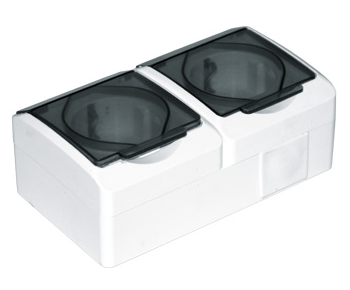 Prize, Intrerupatoare & Doze > Aparente neetans > Priza dubla PT cu ...