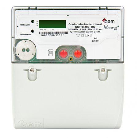 AEM Contor trifazat activ reactiv CST 0410 DM - 00 / 100A, Aparate de ...