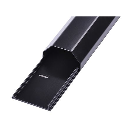 CANAL CABLU ALUMINIU 5CM/110CM NEGRU, Mufe tata,conectori speciali