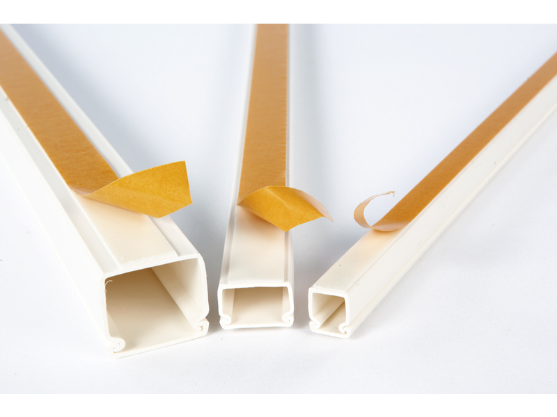 Trasee Cabluri > Canal Cablu PVC > CANAL CABLU CU ADEZIV - TIP 15X10 ...