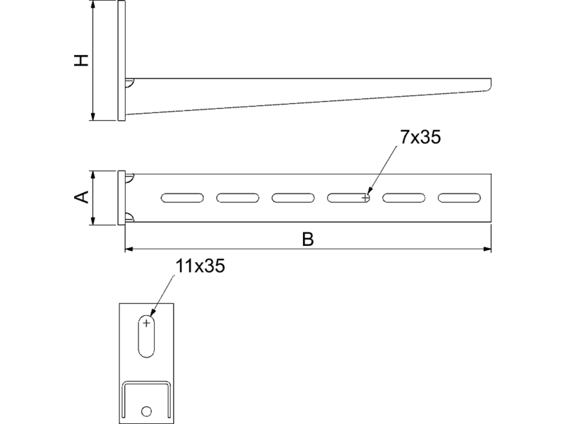 Trasee Cabluri > Pat Metalic > Accesorii pat cablu metalic > Consola ...