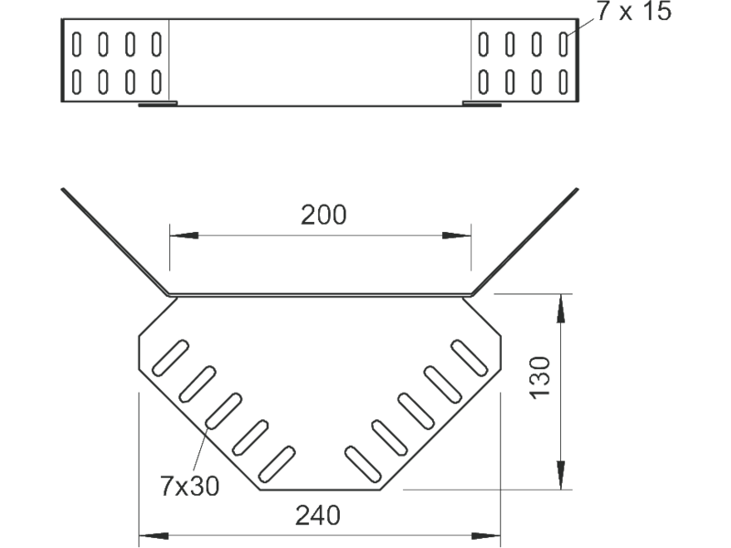 Trasee Cabluri > Pat Metalic > Accesorii pat cablu metalic > Corner ...