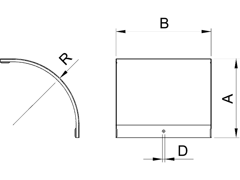 Trasee Cabluri > Pat Metalic > Accesorii pat cablu metalic > Capac - 90 ...