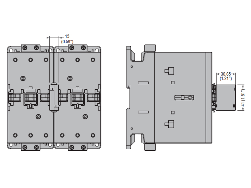 Interblocaj mecanic, FRONT MOUNT FOR BF95...BF150 A/E, Accesorii ...