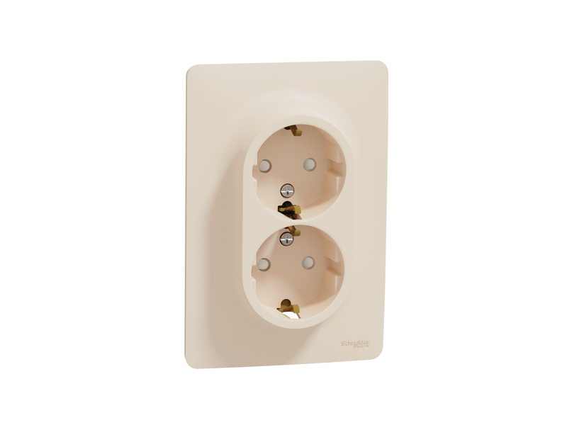 Prize, Intrerupatoare & Doze > Doza modulara > Priza dubla, New Unica ...