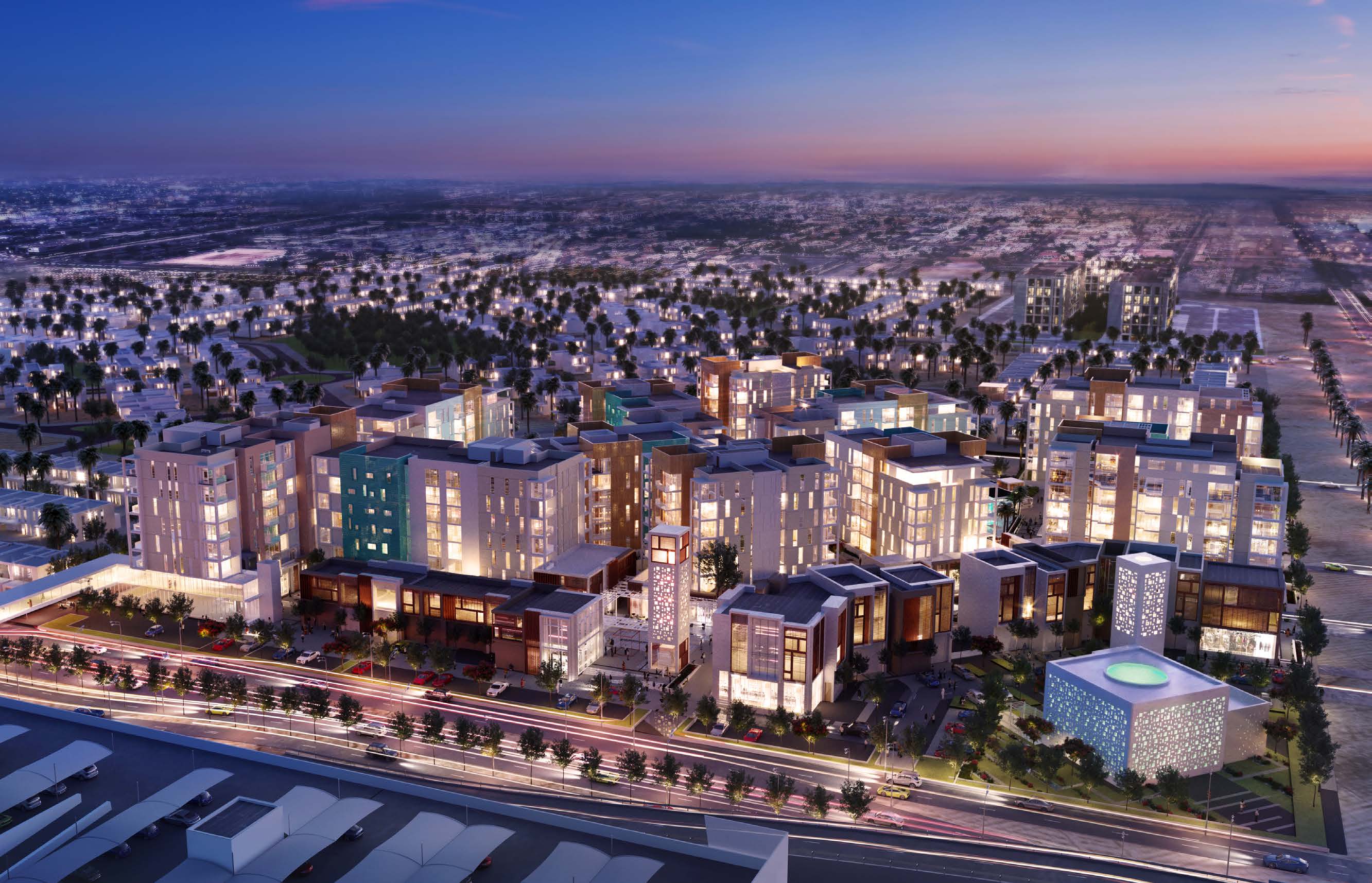 Al Zahia in Sharjah — location on the map, prices and phases | Korter