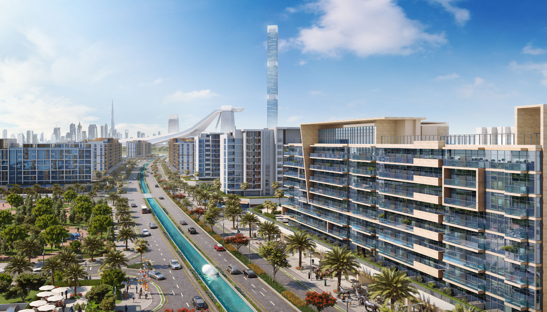 Azizi Riviera - Dubai — location on the map, prices and phases | Korter