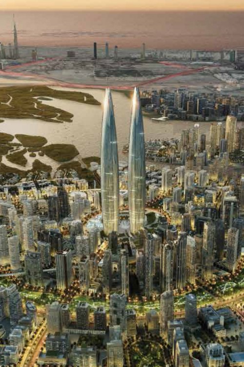 Dubai Twin Towers - Dubai — location on the map, prices and phases | Korter
