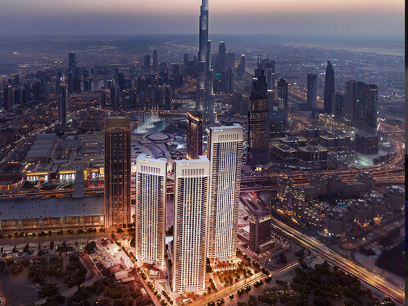 Downtown Views II - Dubai — location on the map, prices and phases | Korter