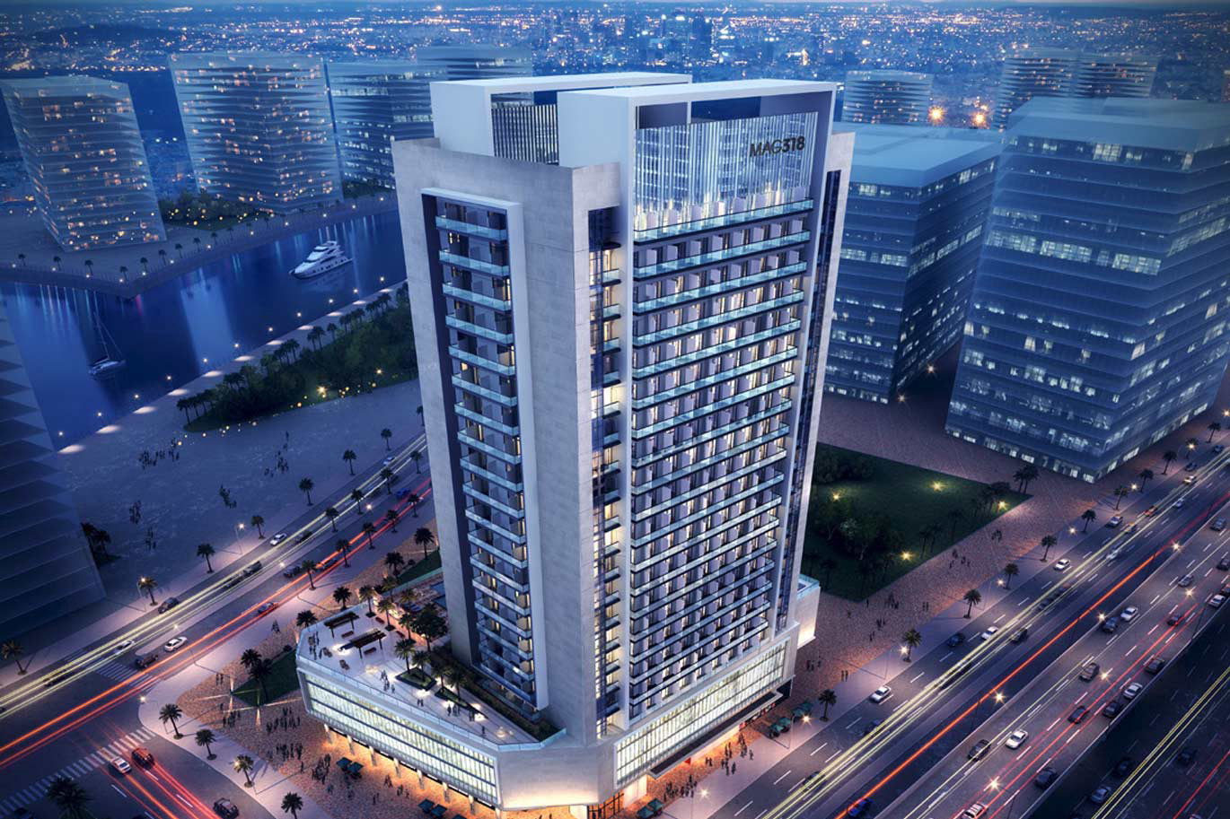 MAG 318 - Dubai — location on the map, prices and phases | Korter