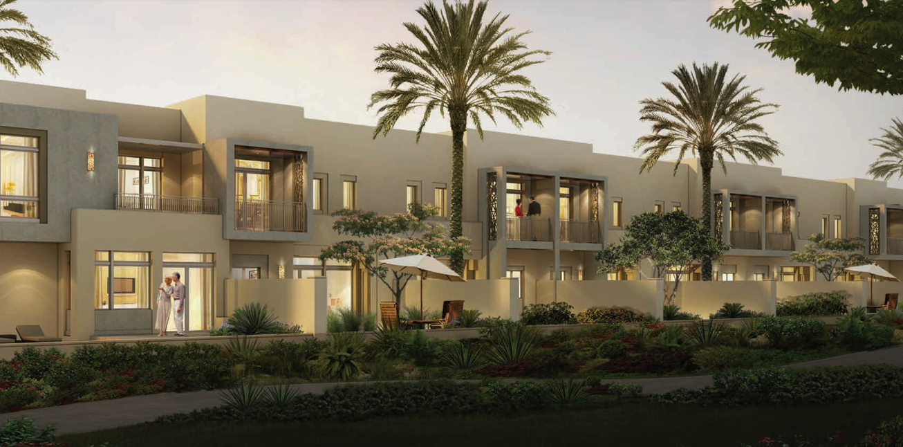 Zahra Townhouses in Dubai — location on the map, prices and phases | Korter