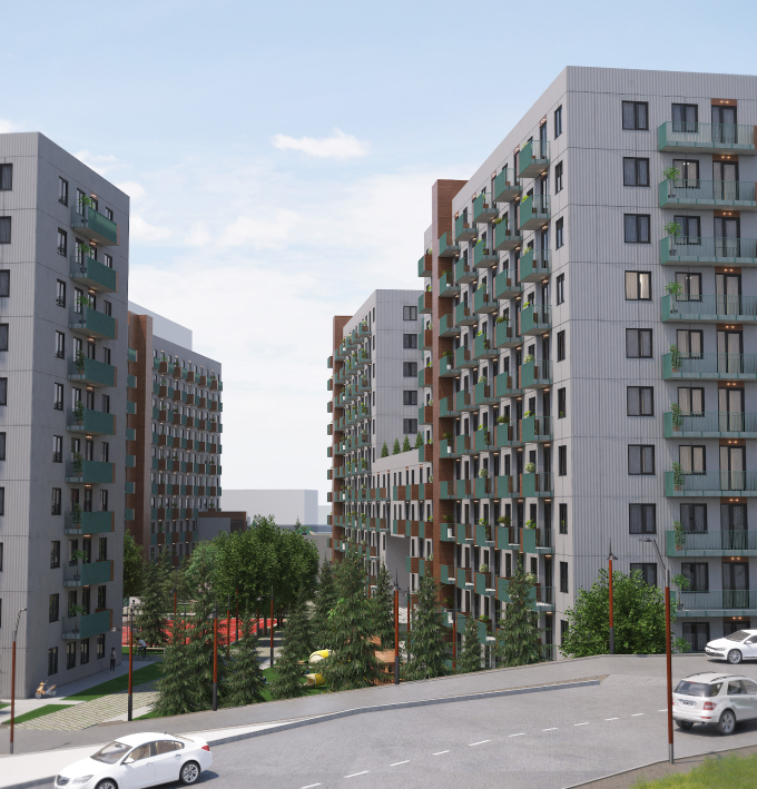 Mega Gldani, Tbilisi — prices of the apartments, photos, map, layouts